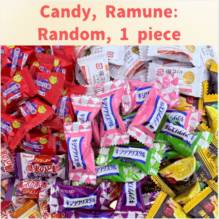 Candy, Ramune: Random, 1 piece Shipped directly from Japan | Shopee ...