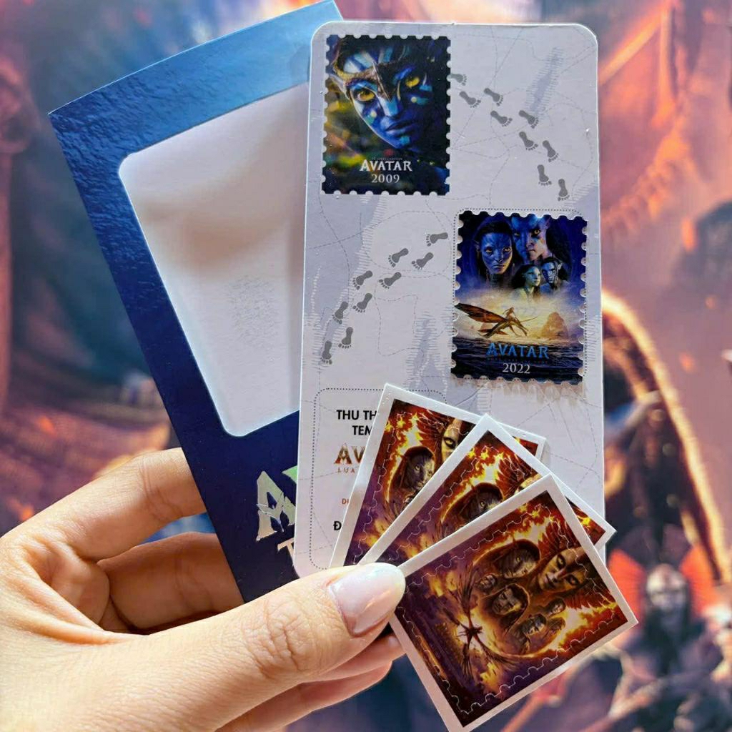 [ CGV + AVATAR ] THẺ SƯU TẦM AVATAR TRILOGY - TEM AVATAR 3 FIRE AND ASH ...