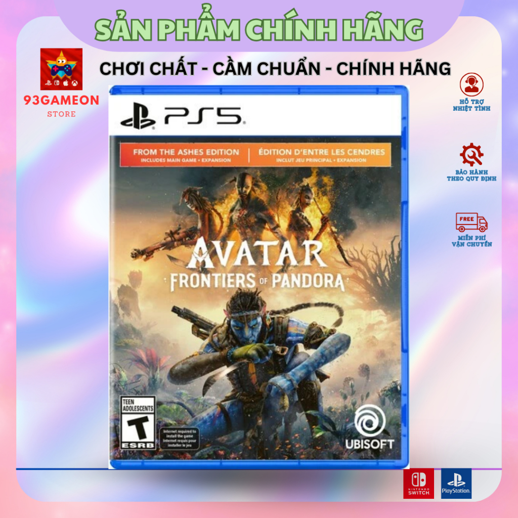 Đĩa Game PS5: Avatar Frontiers of Pandora - From the Ashes Edition ...