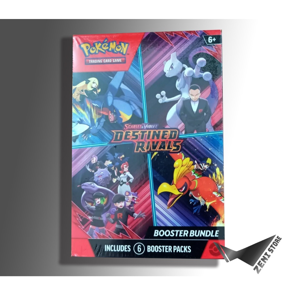 Pokemon TCG - Scarlet & Violet - Destined Rivals Booster Bundle - Hộp ...