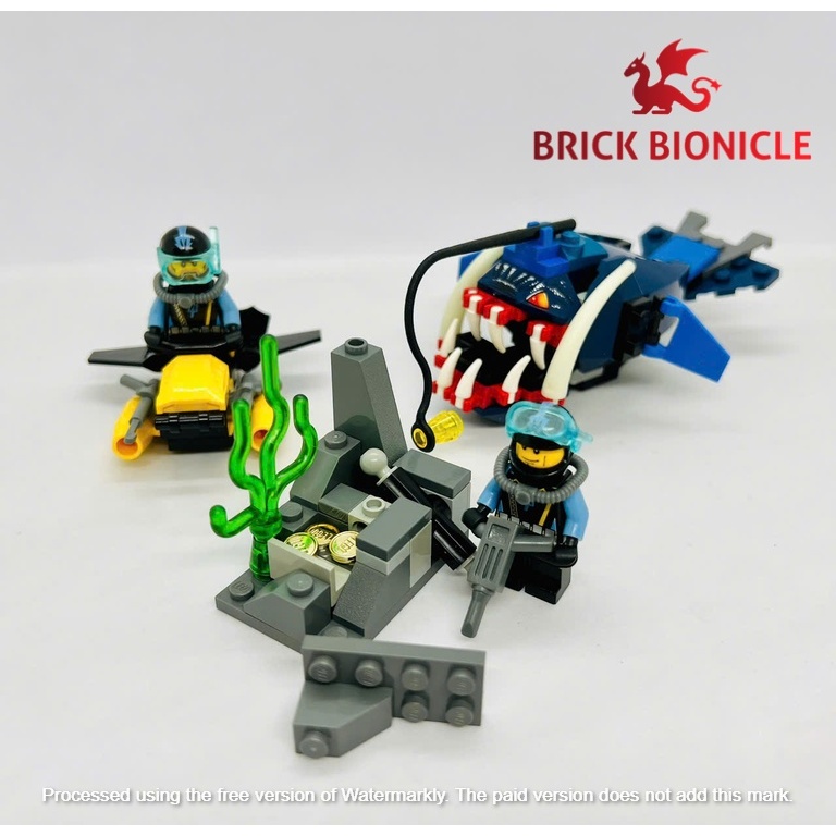 LEGO AQUAZONE AUTH - ĐỒ CHƠI LẮP RÁP THÁM HIỂM ĐẠI DƯƠNG - 7771 Angler ...