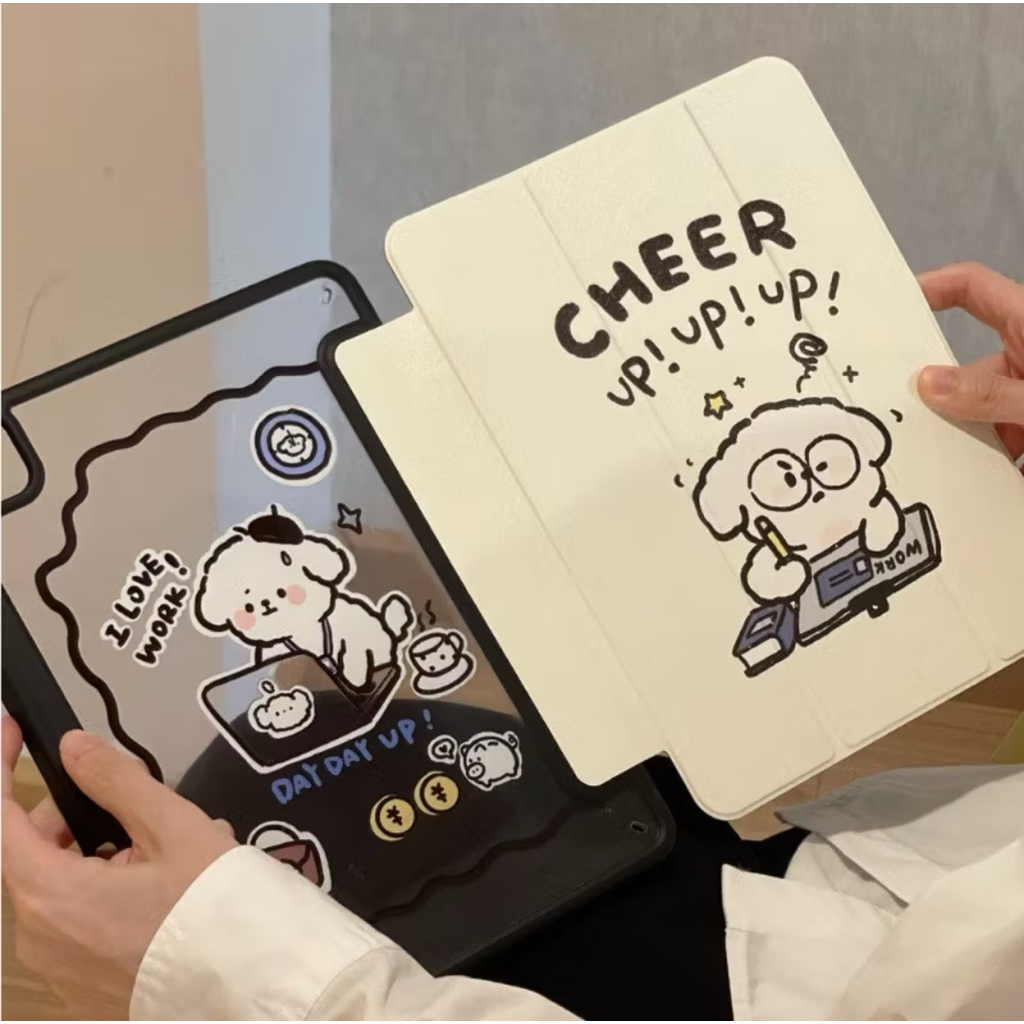 Ốp Bao Da iPad Air 4/5/6/7 10.9 Inch & iPad Pro 11 Inch– Họa Tiết Gấu ...