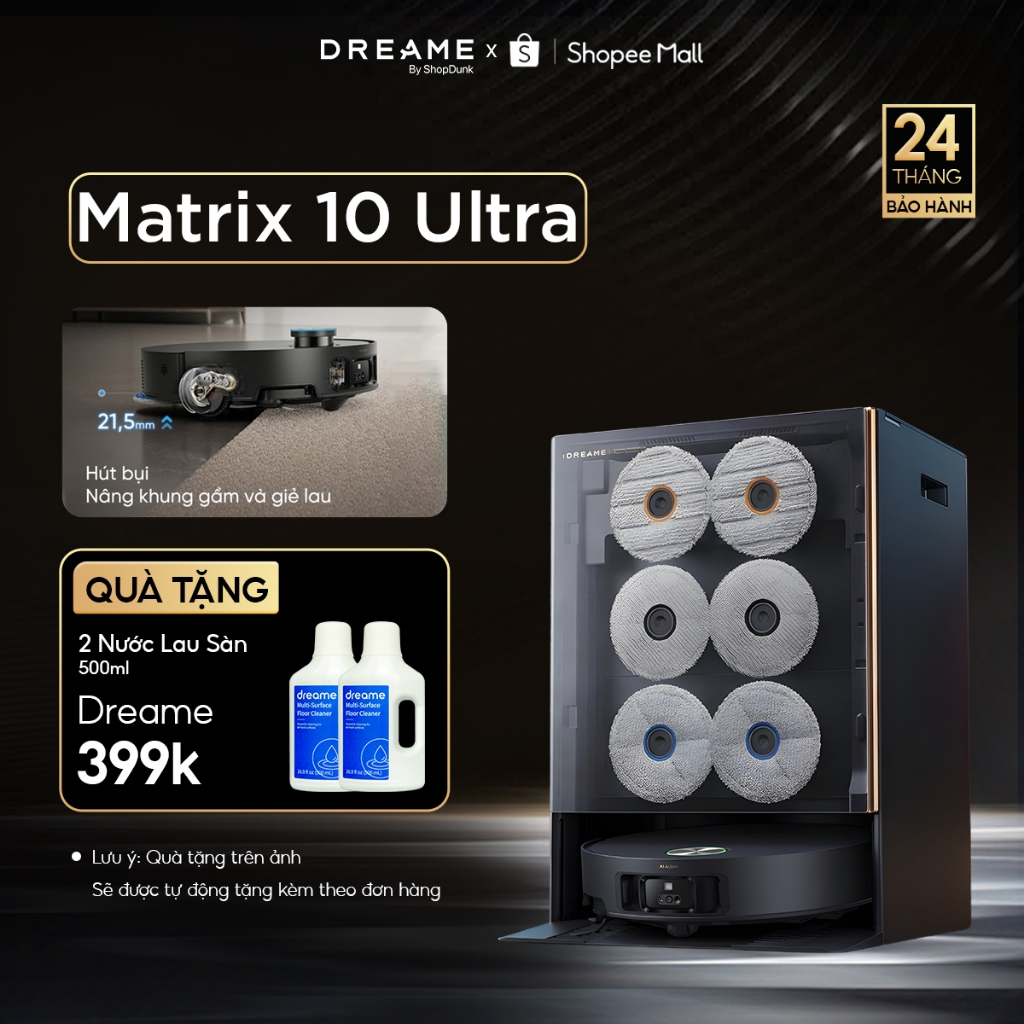 [Livestream] Robot Hút Bụi Lau Nhà Dreame Matrix 10 Ultra | Công Nghệ ...
