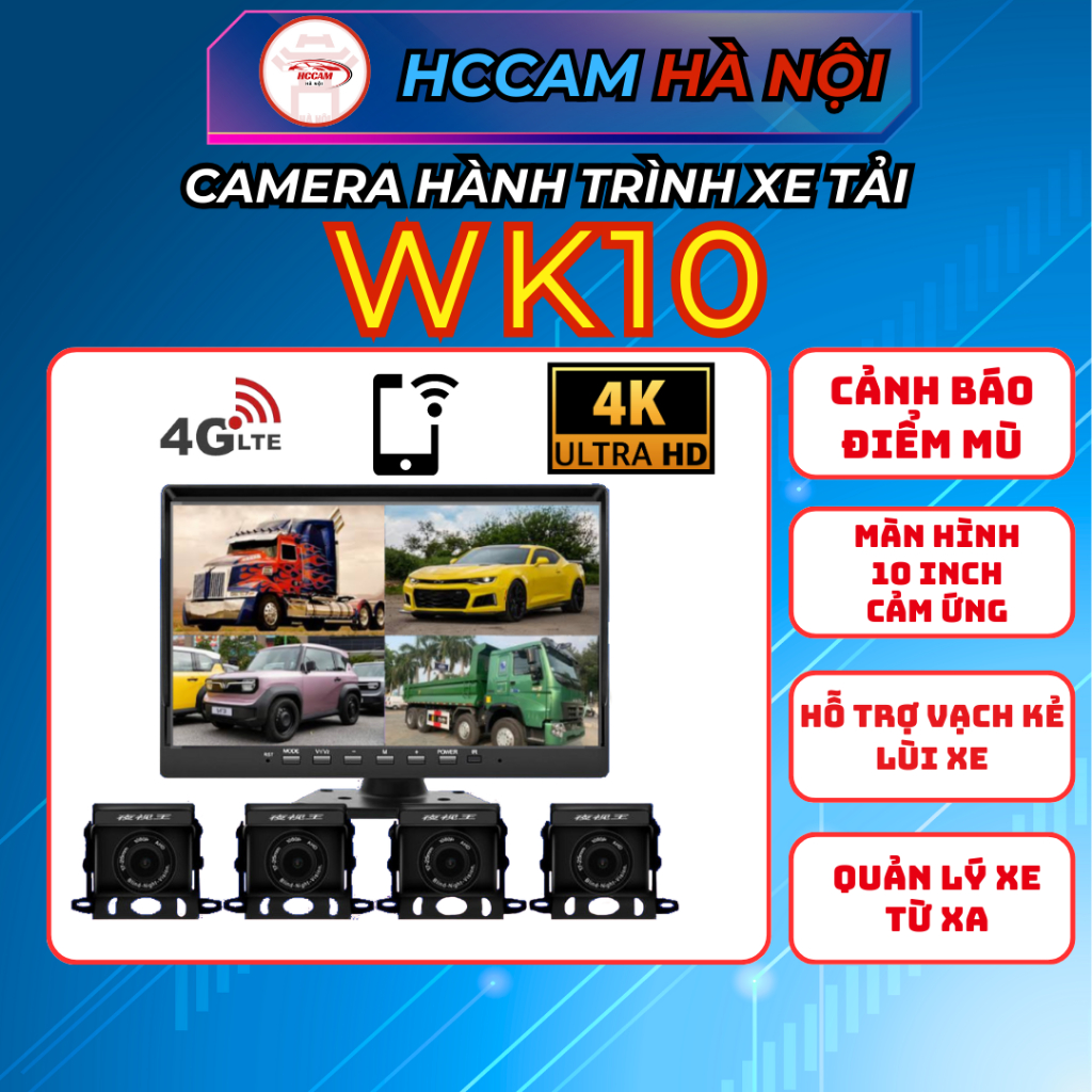 (NEW) Camera Hành Trình, Xóa Điểm Mù HCCam WK10 – QUẢN LÝ An Toàn Cho ...