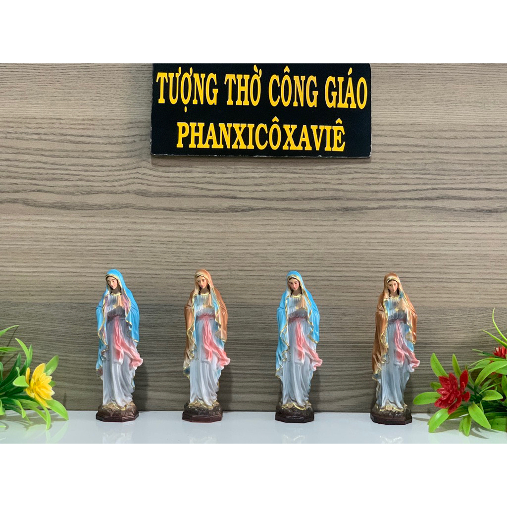 Tượng Mẹ Núi Cúi 11cm Vẽ Tay, Chất Liệu Poly Composite - Tượng Thờ Công ...