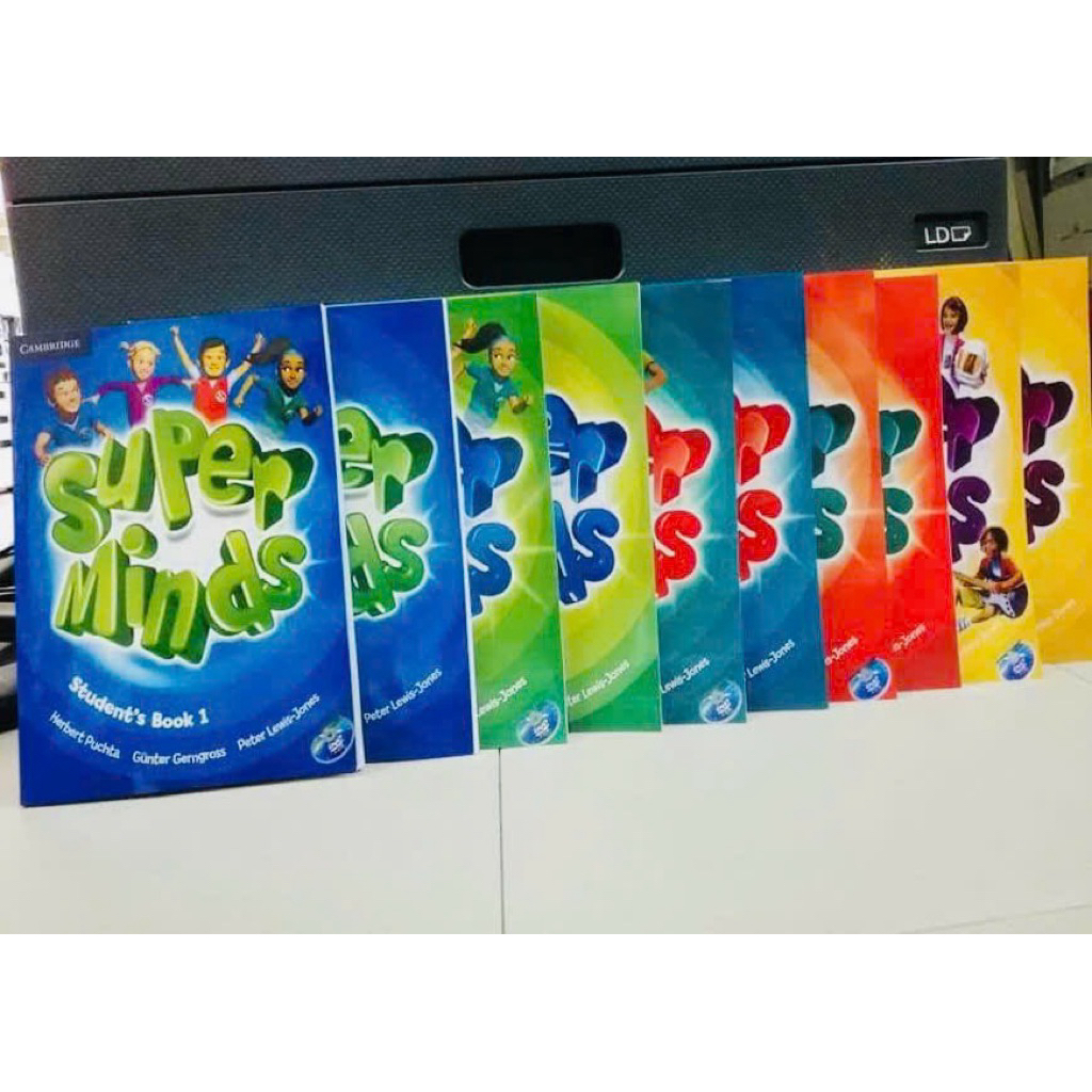 Học Liệu Super Minds Trọn Bộ 5 level | Shopee Việt Nam