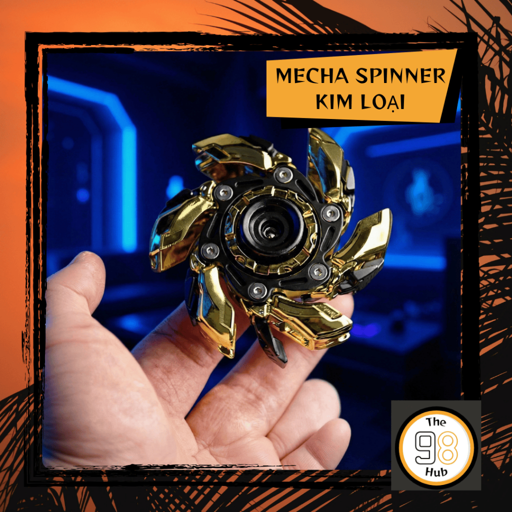 Con Quay Fidget Spinner Kim Loại S3301 Mecha Biến Hình Nặng 180g - Đồ ...