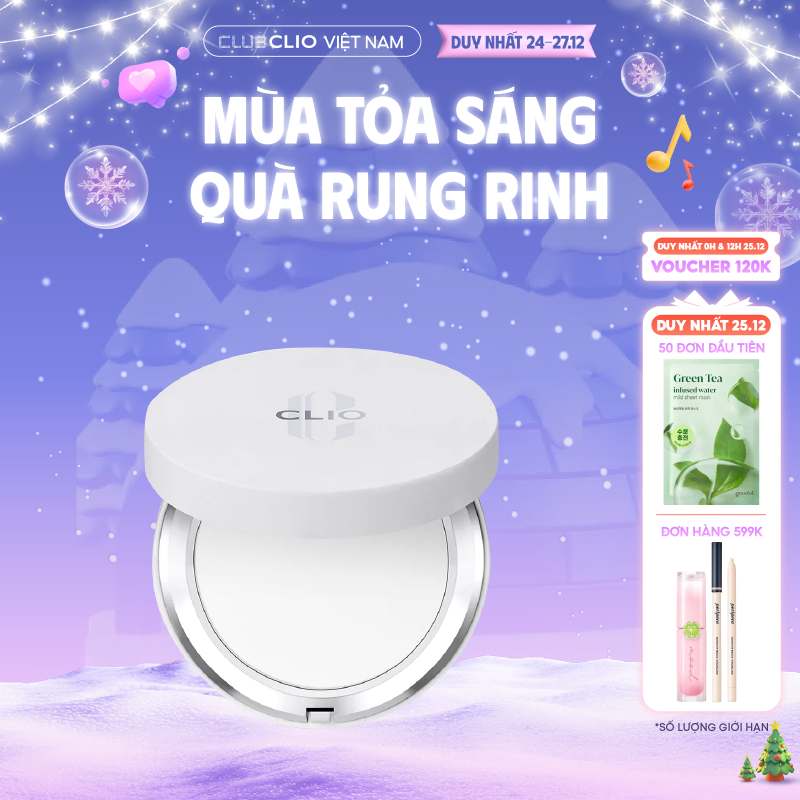 [Săn Deal]Phấn Phủ Nén Kiềm Dầu Clio Stay Perfect Finish Pact 8G ...