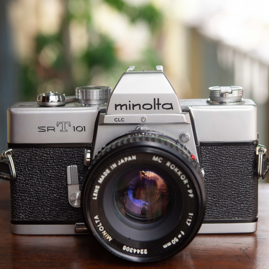 MINOLTA SRT101 (SERI 2602982) - MC ROKKOR PF 50MM F/1.7 [SLR/135mm ...
