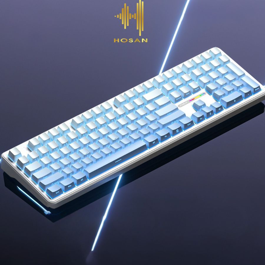 Bàn Phím HOSAN AULA F108 Kết Nối Không Dây Mạch Xuôi Phím Cơ Full Key ...
