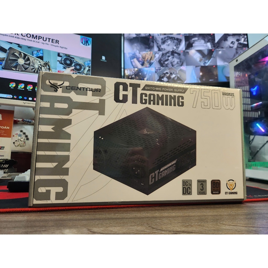 NGUỒN Centaur 750W 80 Plus Bronze New Bảo Hành 3 Năm | Shopee Việt Nam