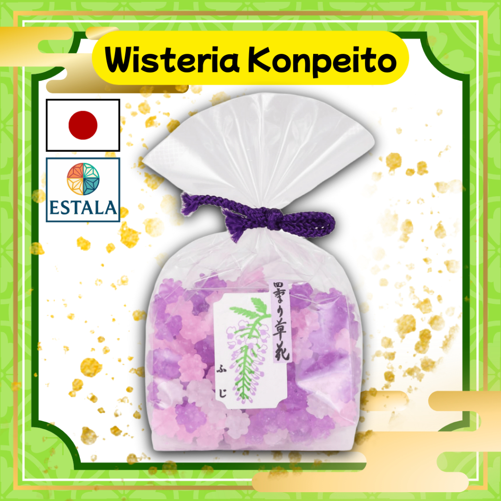 Estala Konpeito Japanese Traditional Sugar Confections Flower Shapes ...