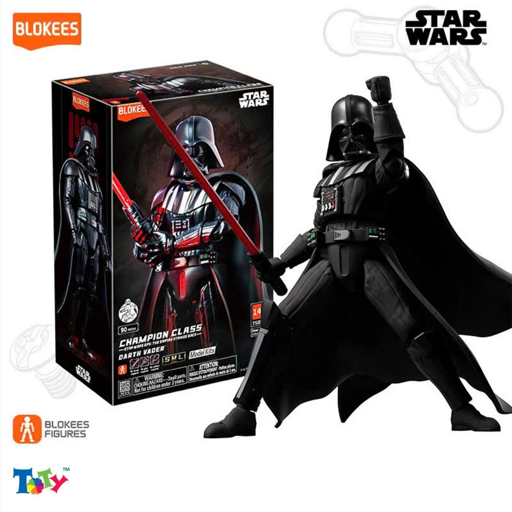 Mô Hình Blokees - Star War CC01-75801-Evergreen movie Darth Vader ...