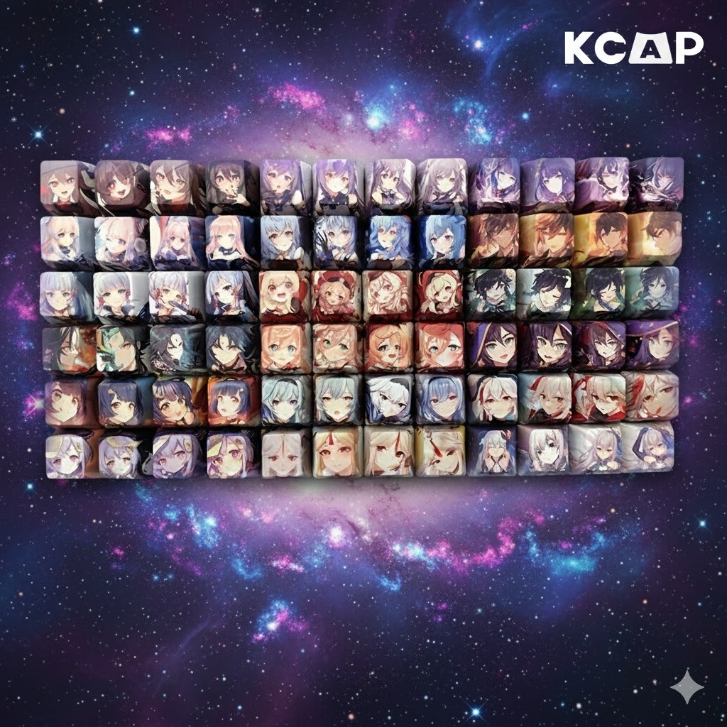 Keycap PBT R4 Anime Waifu | KCRAFT - World of keycaps | Shopee Việt Nam