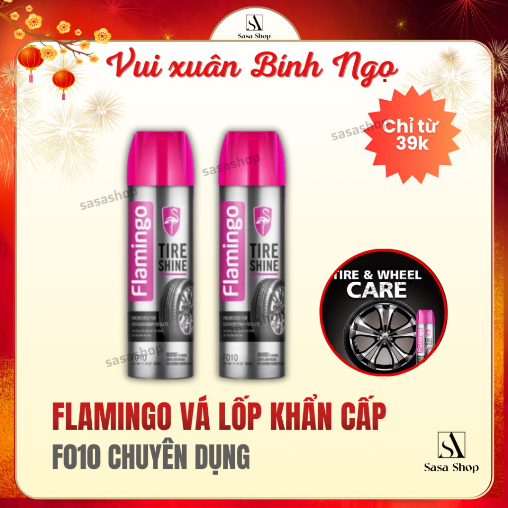 Dưỡng Bóng Vỏ Lốp Ô Tô Flamingo F010- Phục Hồi Nhựa Đen 500ml | Shopee ...
