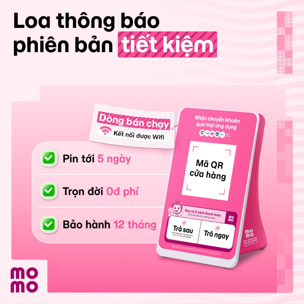 [Chính Hãng] Loa Thông Báo Chuyển Khoản MoMo - Bản Tiết Kiệm - Liên Kết ...