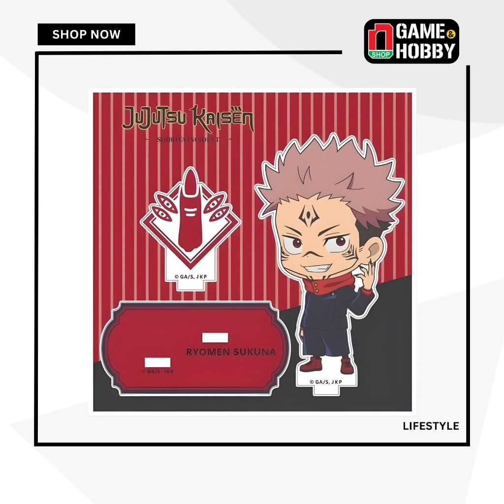 Mô Hình Standee Acrylic Chibi Jujutsu Kaisen - Ryomen Sukuna | Shopee ...