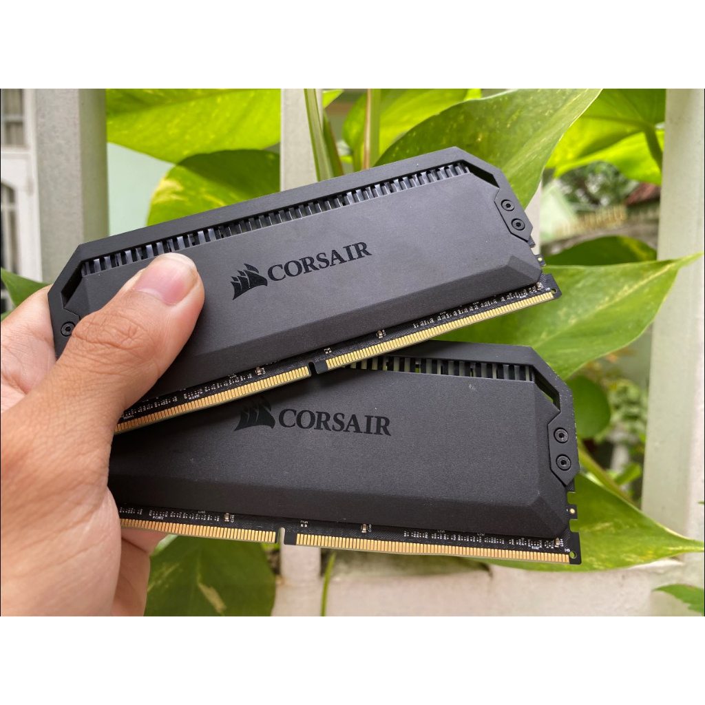 Kit Corsair Dominator Platinum RGB 32GB (2x16) Bus 3200 Ddr4 White ...