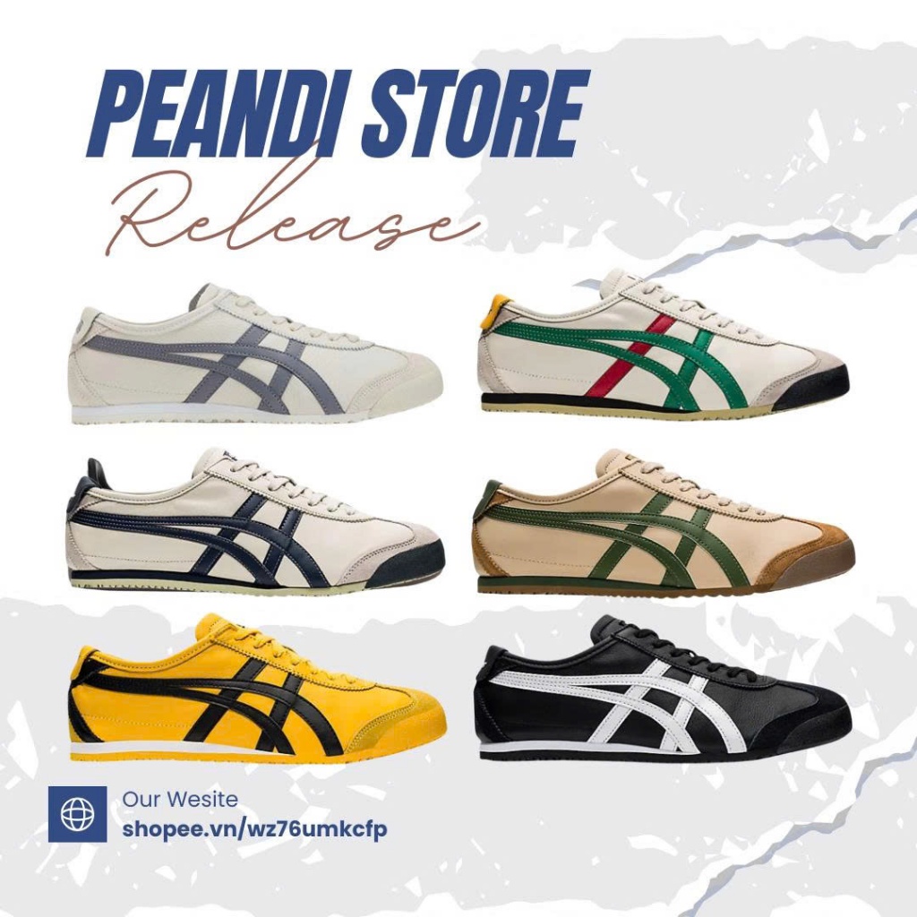 [ Chính Hãng ] Giày Onitsuka Tiger Mexico 66, Giày Thể Thao Các Phối ...