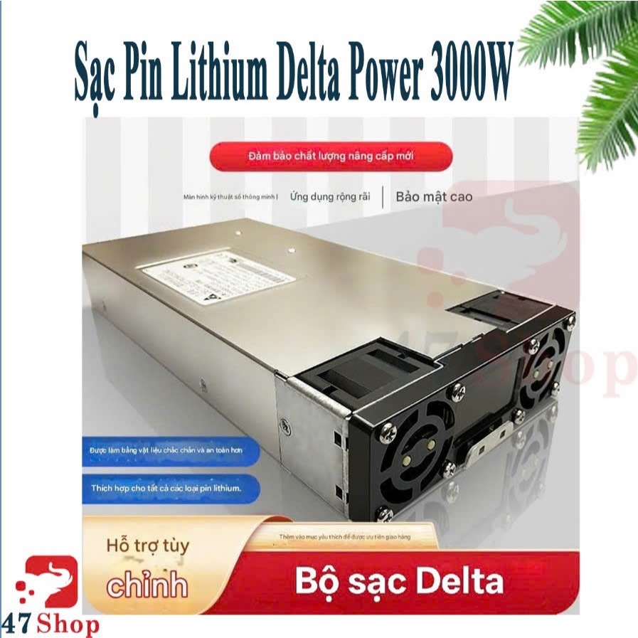 Sạc Pin Lithium Delta Power 3000W Phiên Bản Nhiệt Độ Thấp – Điều Chỉnh ...