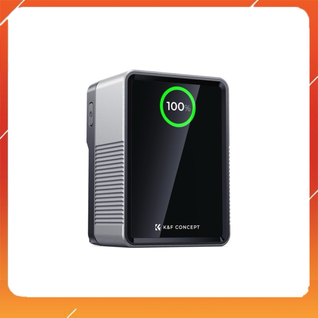 Pin V-Mount Mini 99Wh K&F Concept V99 Pro PD100W – DC/D-Tap/Dual USB-C ...