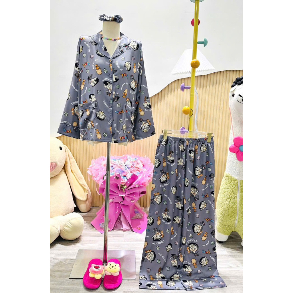 Đồ bộ tay dài quần dài | Shopee Việt Nam