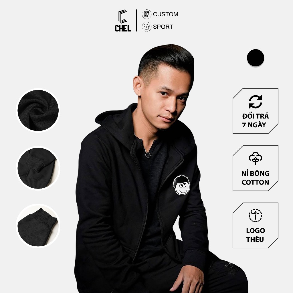 Áo Khoác Nỉ Độ Mixi Logo Thêu Full Tag Update 2026 100% Cotton – Tộc ...