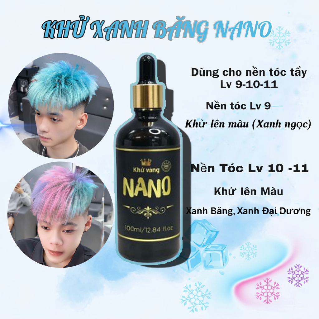 Khử Màu XANH BĂNG NANO CHÍNH HÃNG ĐẬM ĐẶC 100ml | Shopee Việt Nam