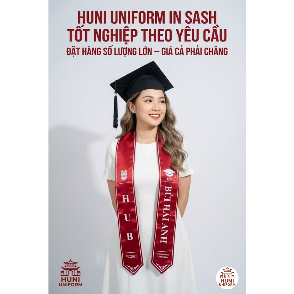MẪU SASH TỐT NGHIỆP ĐẠI HỌC TP HỒ CHÍ MINH | Shopee Việt Nam