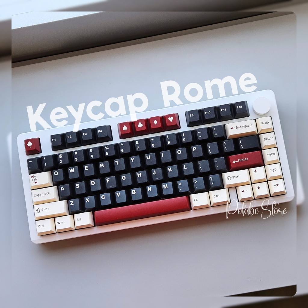 Keycap Rome cherry profile Keycap CMK Roma bàn phím cơ Polabe Store ...