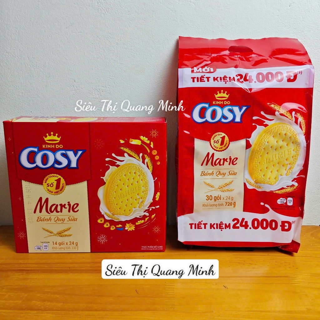 Bánh Quy Sữa Cosy Marie Kinh Đô 336g/ 480g/ 720g | Shopee Việt Nam