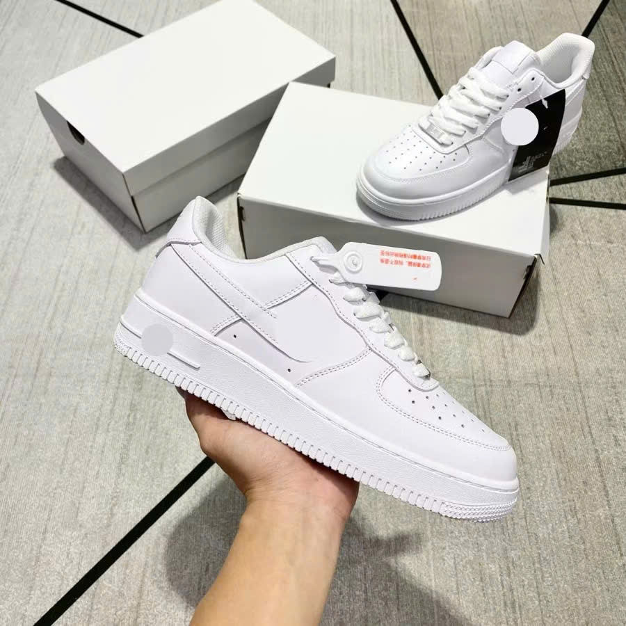 Giày_Nike Air Force 1 full trắng Nam Nữ, Giày AF1 Trắng đế Air, bản Cao ...