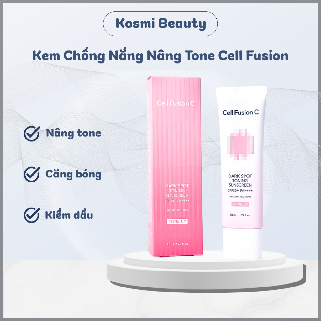 Kem Chống Nắng Cell Fusion C Hàn Quốc Mẫu Mới Nâng Tone Kiềm Dầu Cho ...