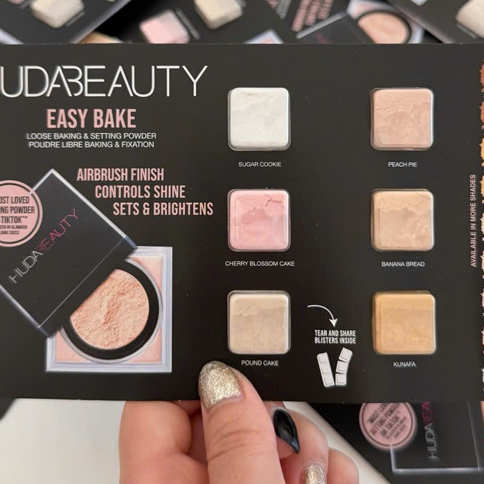 Phấn Phủ Bột HUDA BEAUTY Easy Bake Loose Baking & Setting Powder 6 ô ...