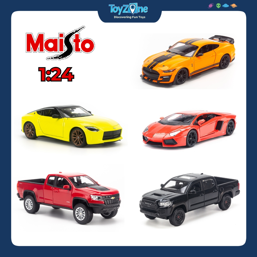 Mô hình xe MAISTO tỉ lệ 1:24 Ford, Nissan, BMW, Lambor, Chevrolet chính ...