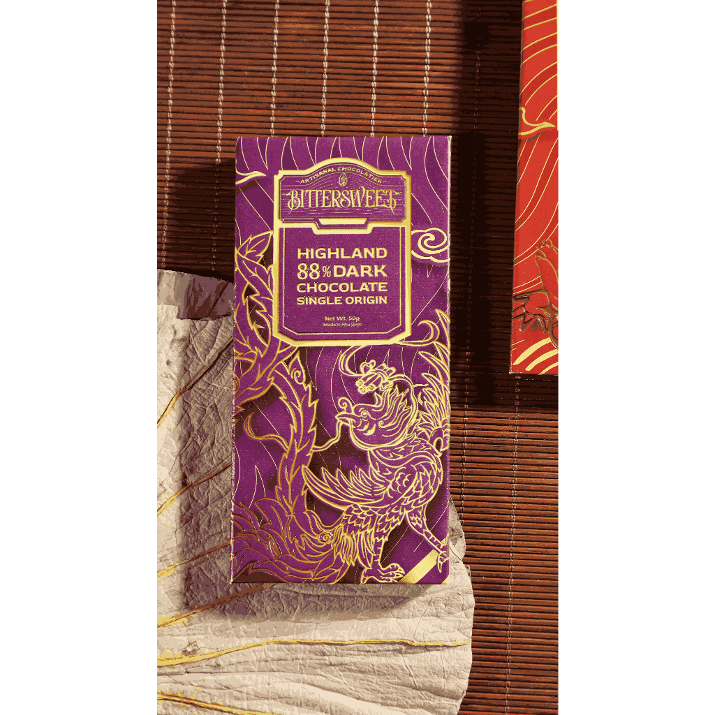 BITTERSWEET: Socola Đen Thủ Công Highland vị Nguyên Bản 88% Cacao Thanh ...