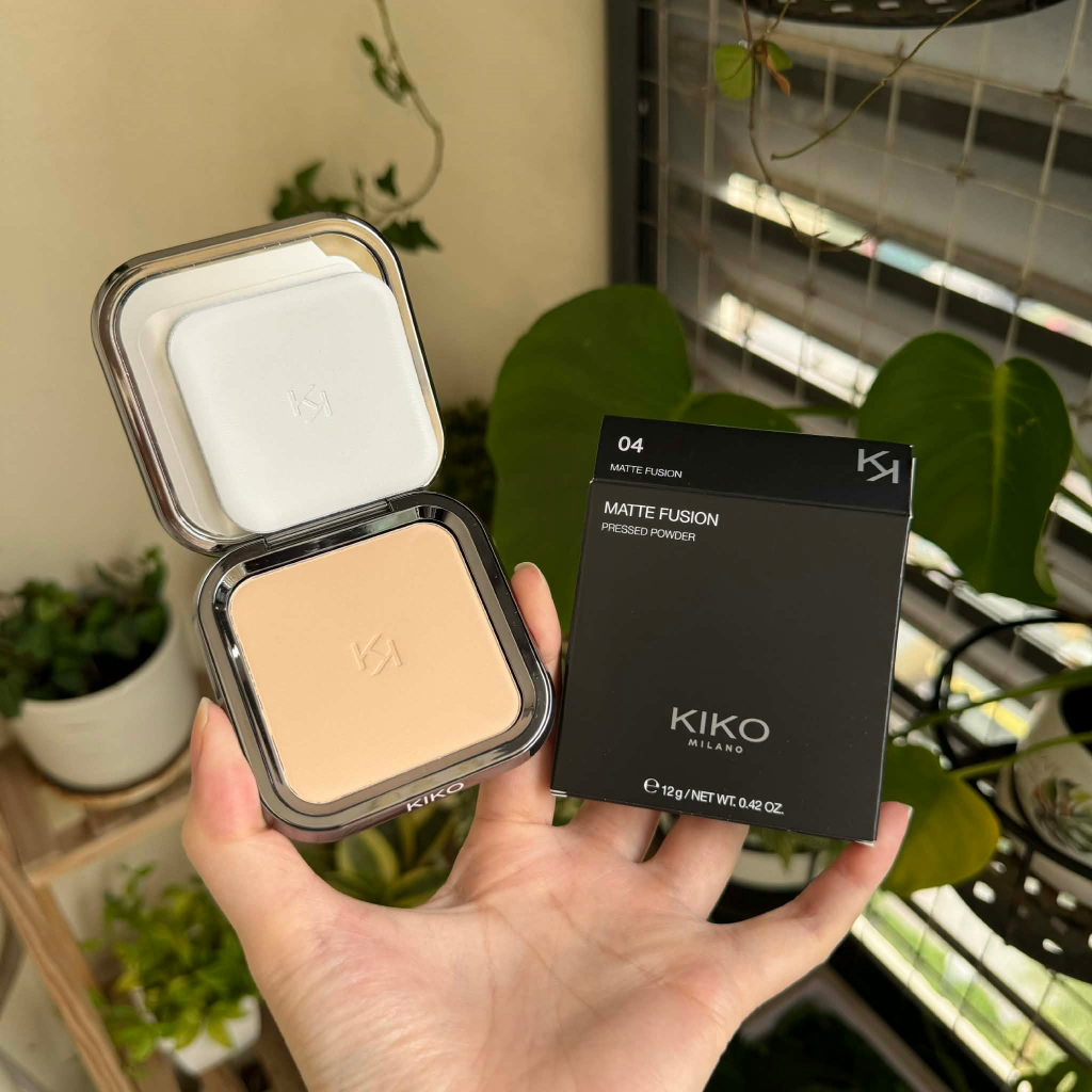 Phấn nén Kiko matte fusion pressed powder | Shopee Việt Nam