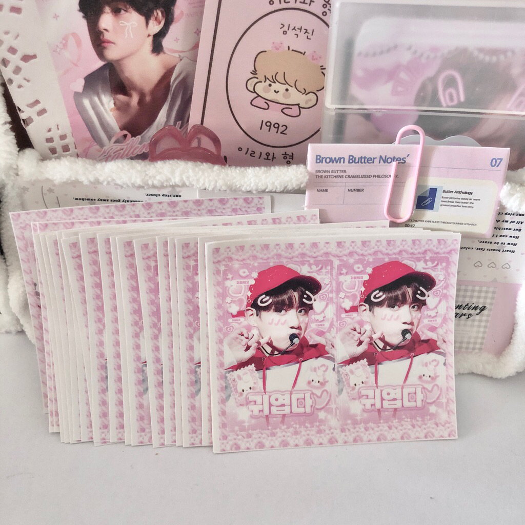 Các loại sticker BTS 2[Mô tả] loại to | Shopee Việt Nam