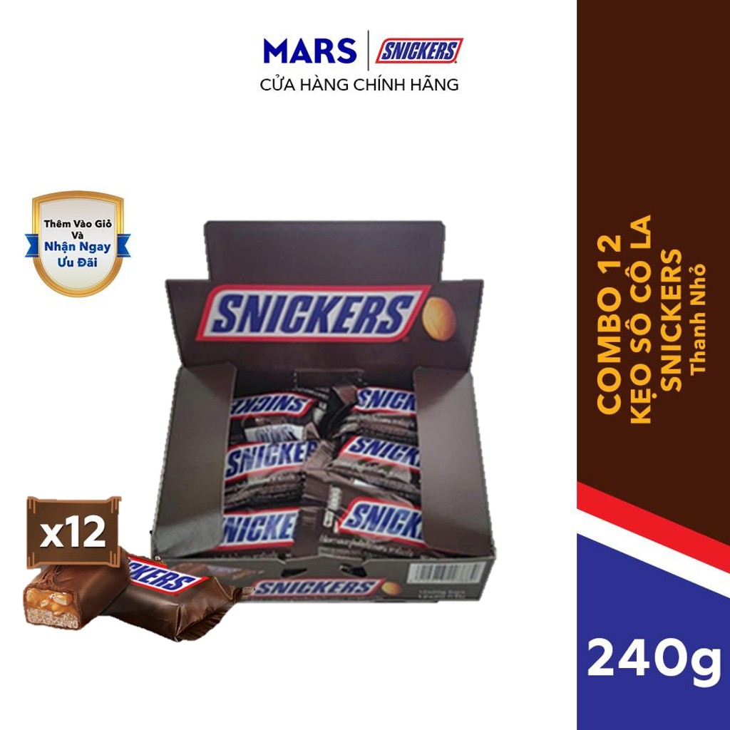 Snickers - Socola Giá Tốt, Chính Hãng, Đảm Bảo | Shopee Việt Nam
