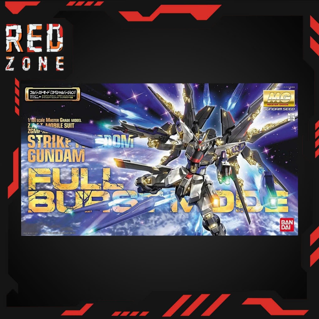Mô Hình Lắp Ráp MG 1/100 STRIKE FREEDOM GUNDAM FULL BURST MODE Chính ...