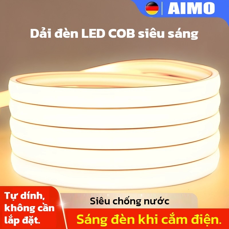 AIMO Dây Led neon 220V-Chống Nước,Phát Sáng Viền Trang Trí Nội Thất,trang trí bảng hiệu,noel lễ ...