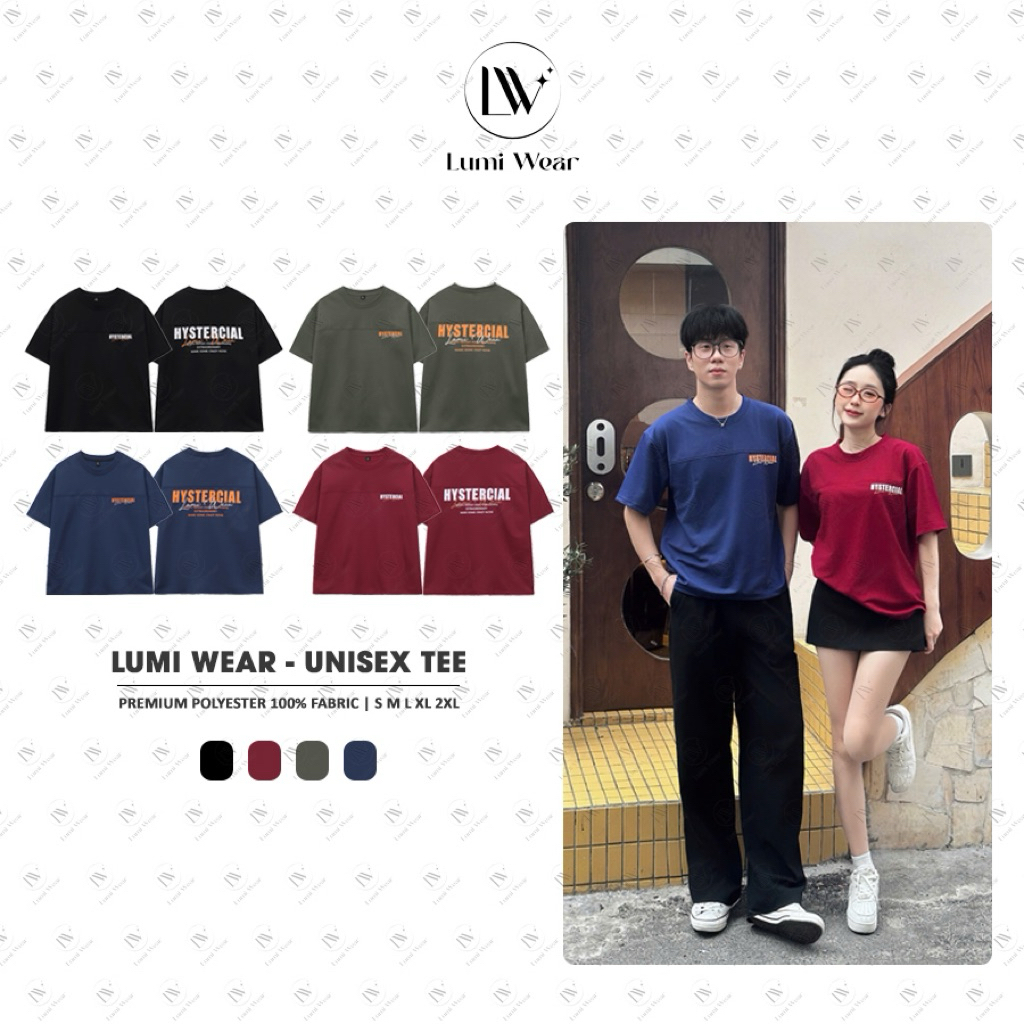 (DEAR) Aó thun Form Boxy Nam Nữ, Unisex Local Brand Lumi Wear, Aó thun ...