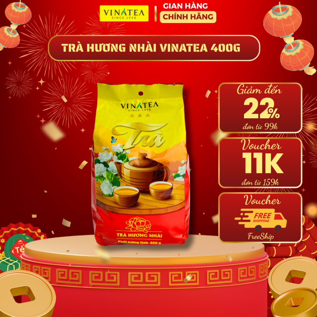 Trà Hương Nhài Vinatea 400g - Nguyên Liệu Chuyên Pha Trà Sữa, Trà Trái ...