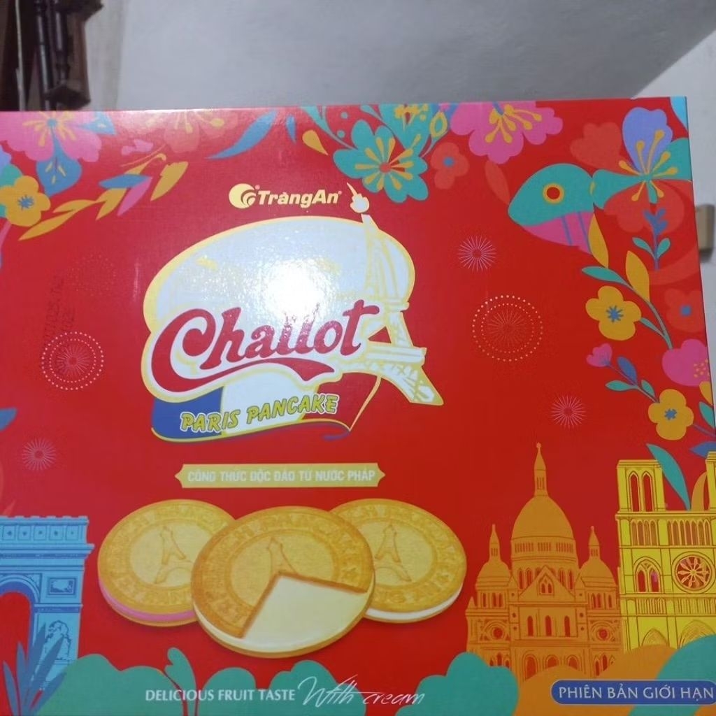 Bánh quy pháp hộp giấy Challot paris pancake 336g | Shopee Việt Nam