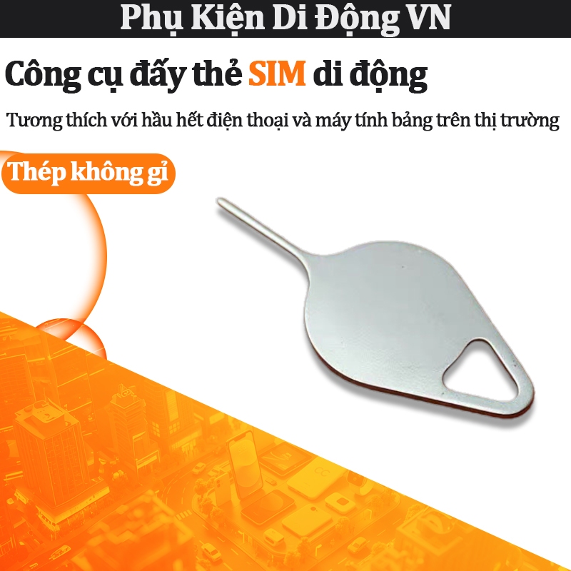 Kim lấy SIM điện thoại đa năng nhỏ gọn tiện lợi Dùng cho mọi dòng máy ...