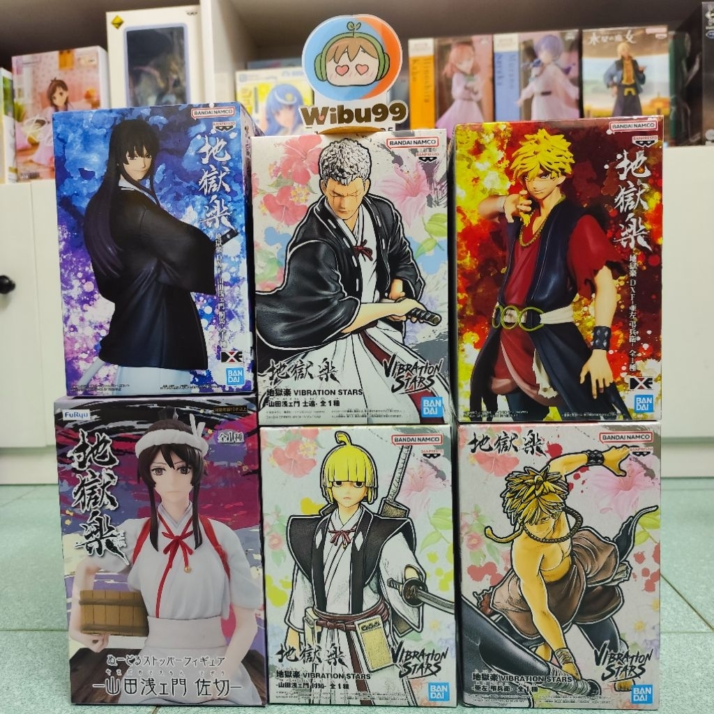 Mô Hình Chobei Aza Yamada Asaemon Fuchi Shugen Sagiri Toma Jigokuraku ...