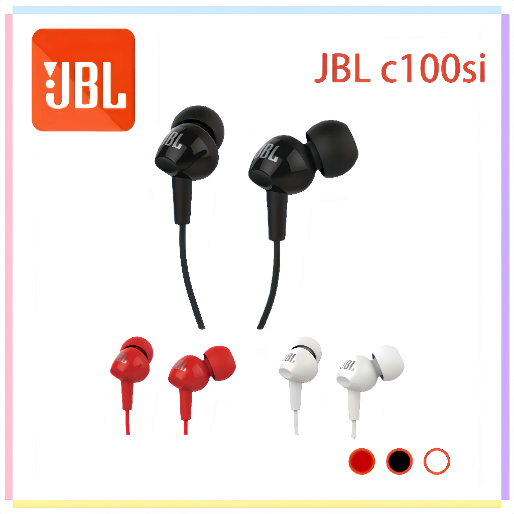 Tai Nghe Có Dây JBL C100SI Bass cực mạnh đánh chuyên game | Shopee Việt Nam