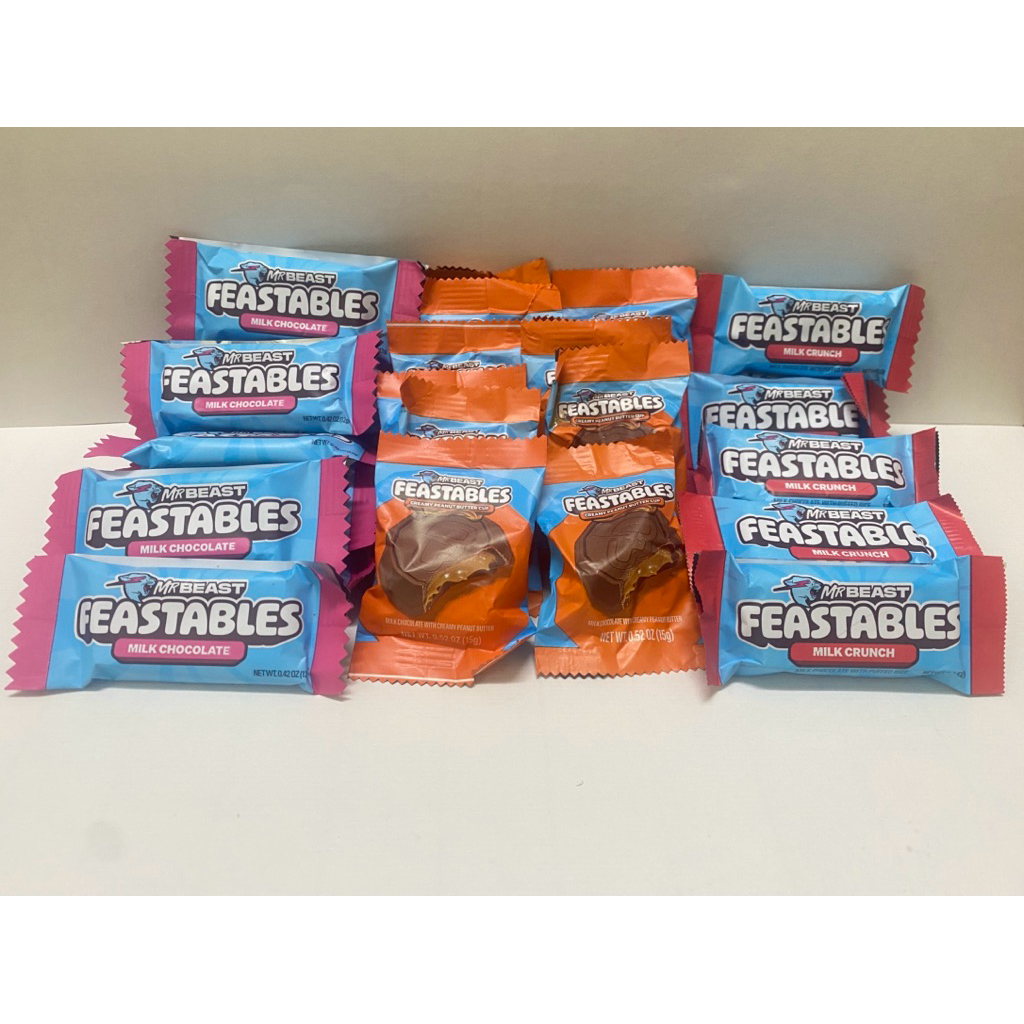 Socola MrBeast FEASTABLES 3 vị ngon tuyệt vời của Mỹ | Shopee Việt Nam