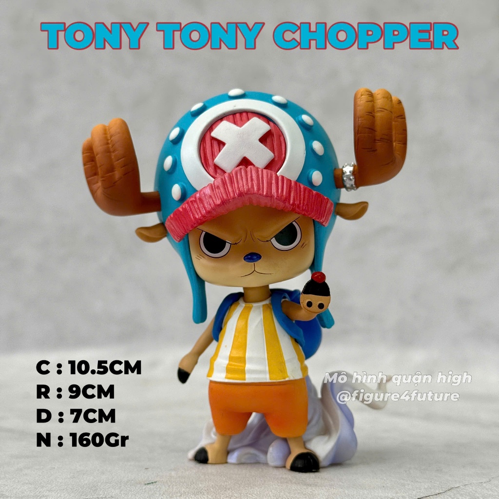 Mô hình Tony Tony Chopper cao 10.5cm - Mô hình Chopper team luffy scale ...