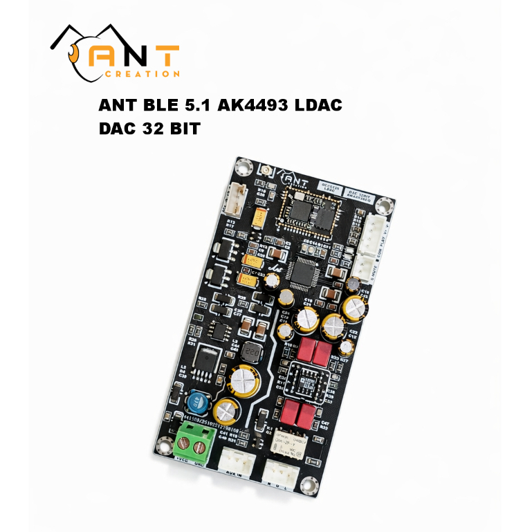 ANT DIY - Mạch Bluetooth 5.1 QCC5125 LDAC + DAC 32 BIT AK4493SEG ...